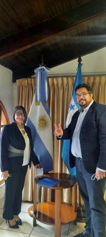 Embajada en Honduras | En el marco del homenaje al Gral. San Martín se ...